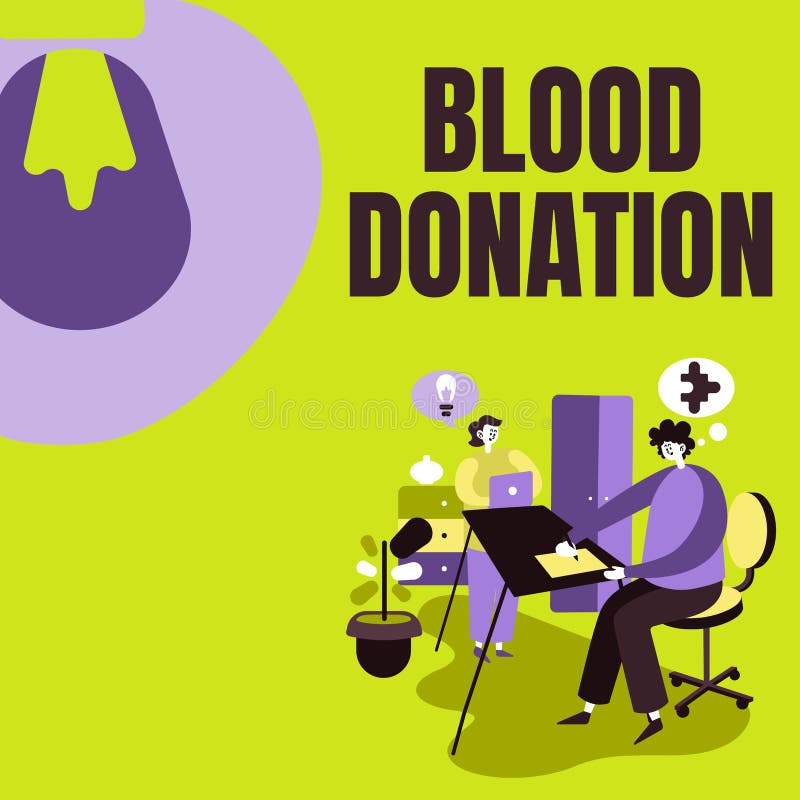 Text Showing Inspiration Blood Donation. Word Written on Process of ... Text Showing Inspiration Blood Donation. Word Written on Process of ...
