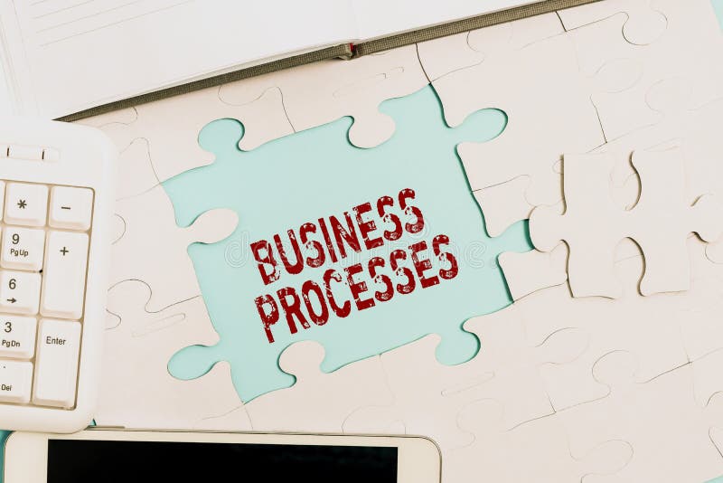 Text Caption Presenting Business Processes. Business Concept Methods ...