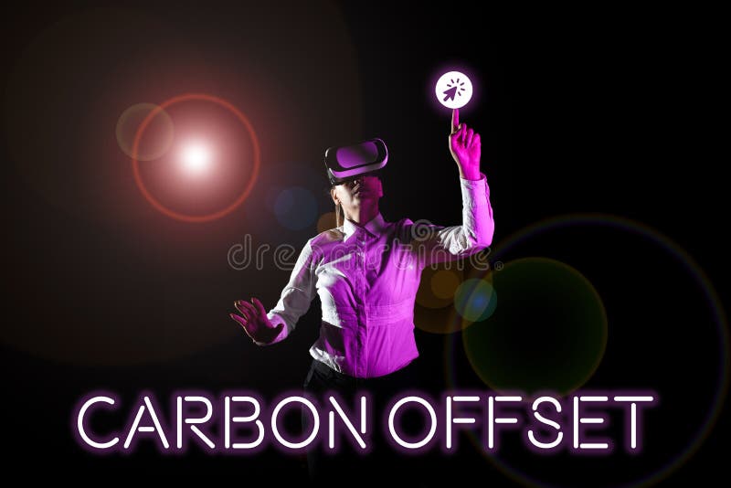 Text Caption Presenting Carbon Offset. Business Showcase Reduction in ... Text Caption Presenting Carbon Offset. Business Showcase Reduction in ...