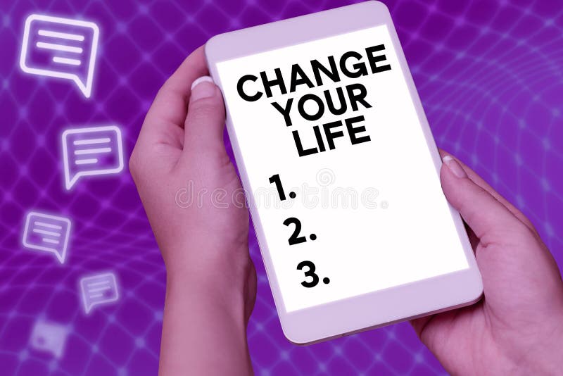 Text Showing Inspiration Change Your Life. Word for Inspirational ... Text Showing Inspiration Change Your Life. Word for Inspirational ...