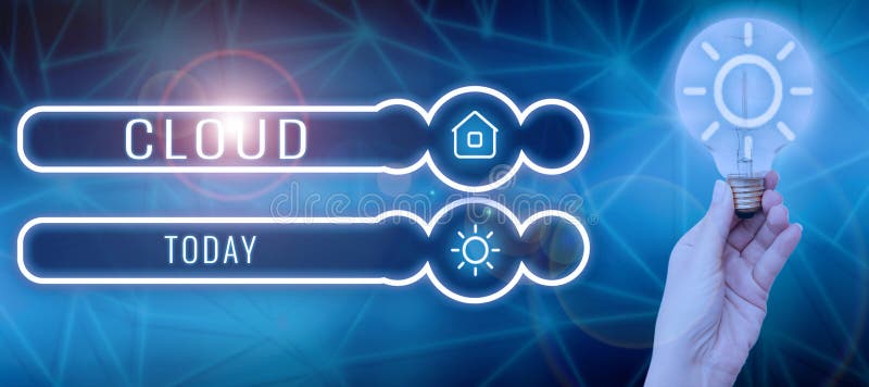 Sign Displaying Cloud. Business Approach Running Workloads Remotely ... Sign Displaying Cloud. Business Approach Running Workloads Remotely ...