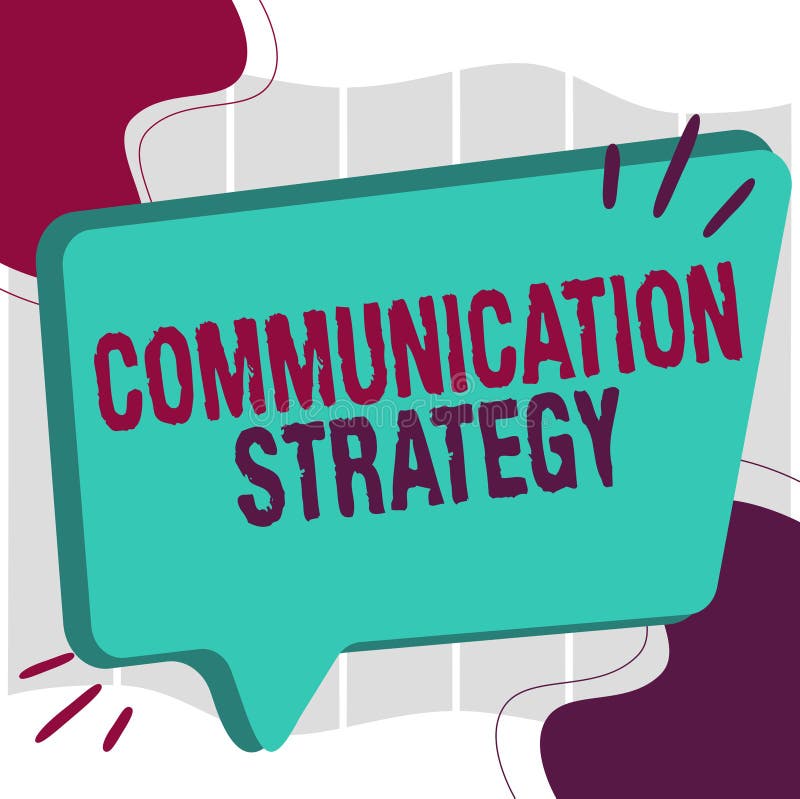 Text Showing Inspiration Communication Strategy. Business Overview ...