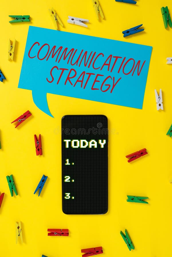 Text Showing Inspiration Communication Strategy. Concept Meaning Verbal ...