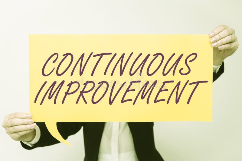 Text Showing Inspiration Continuous Improvement. Internet Concept ... Text Showing Inspiration Continuous Improvement. Internet Concept ...