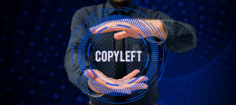 Text Showing Inspiration Copyleft. Business Showcase the Right To ... Text Showing Inspiration Copyleft. Business Showcase the Right To ...