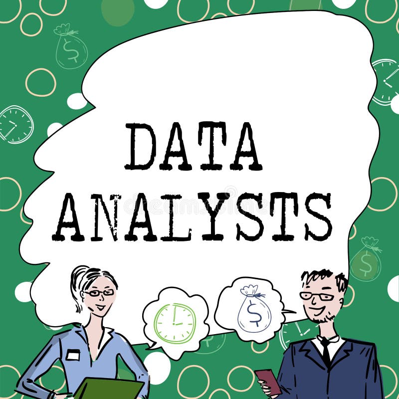 Text Showing Inspiration Data Analysts Word Written On Programmer Design And Create Report