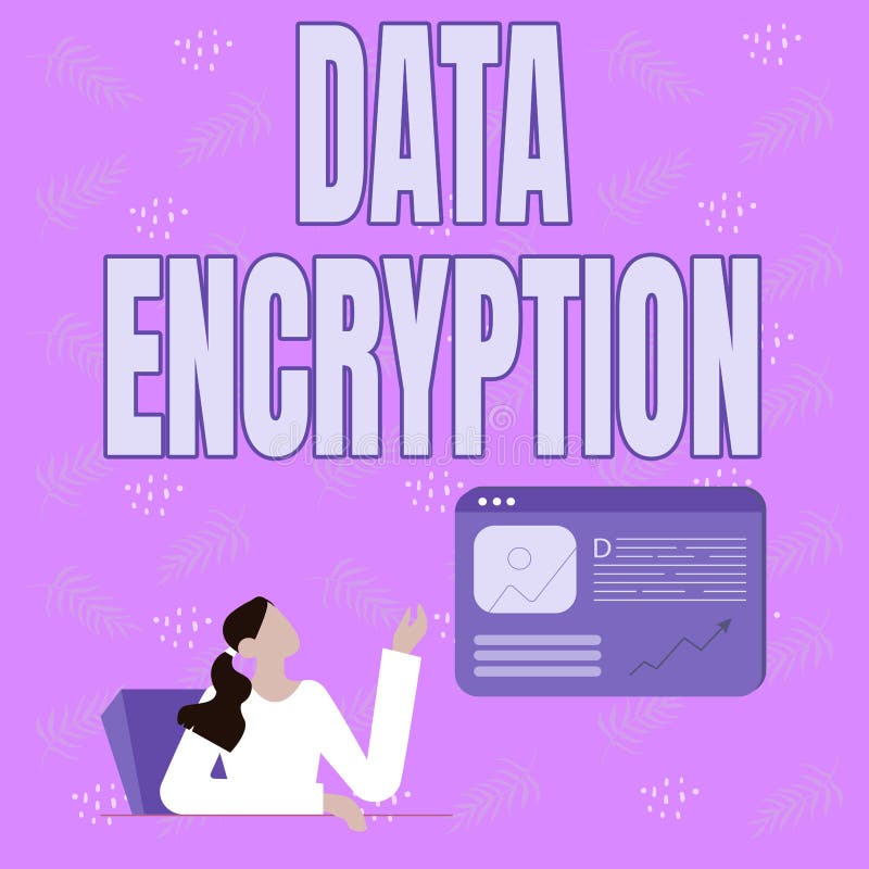 Text Showing Inspiration Data Encryption. Business Approach Symmetrickey Algorithm for the ...