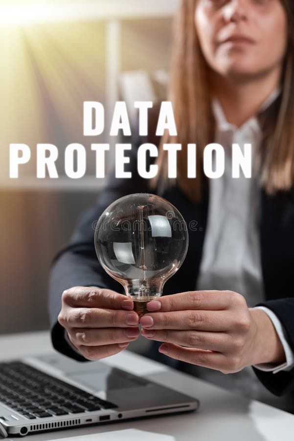 Text Showing Inspiration Data Protection. Business Concept Safeguarding ... Text Showing Inspiration Data Protection. Business Concept Safeguarding ...