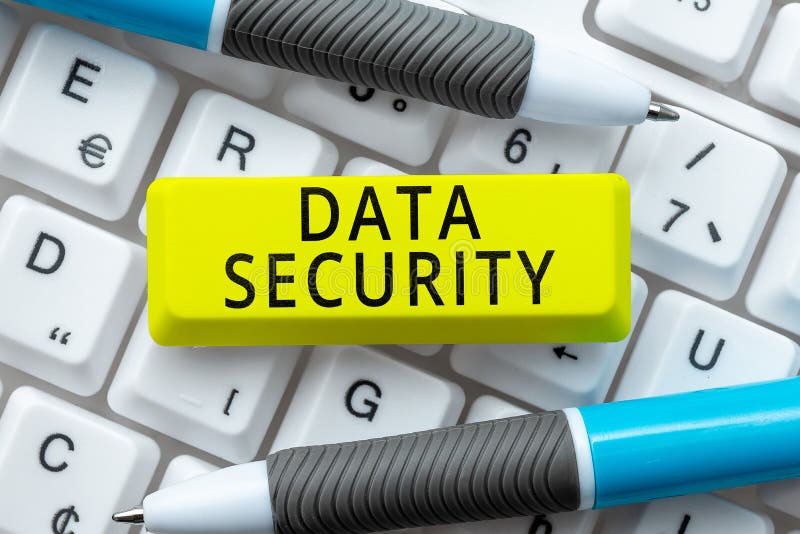 Text Showing Inspiration Data Security. Business Concept Protected ...