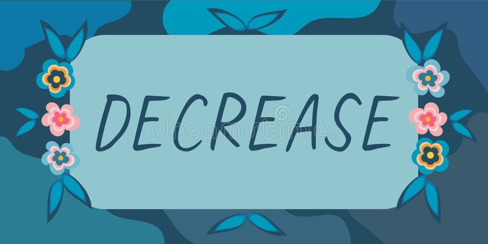 Text Showing Inspiration Decrease. Word Written on Make or Become ...