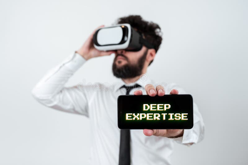 Text Showing Inspiration Deep Expertise. Word for a Persuasive Sales ... Text Showing Inspiration Deep Expertise. Word for a Persuasive Sales ...