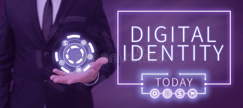 Text Showing Inspiration Digital Identityinformation on Entity Used by ...