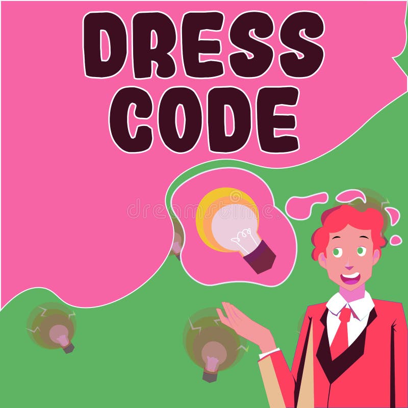 Dress Code Corporate Wear Stock Illustrations – 188 Dress Code ...