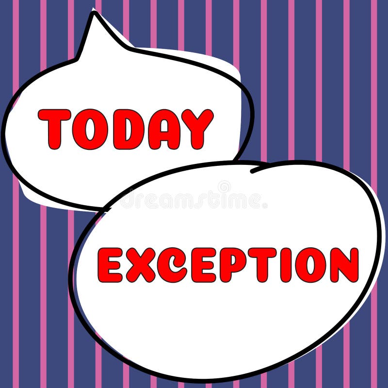 Exception Word Stock Illustrations – 146 Exception Word Stock ...
