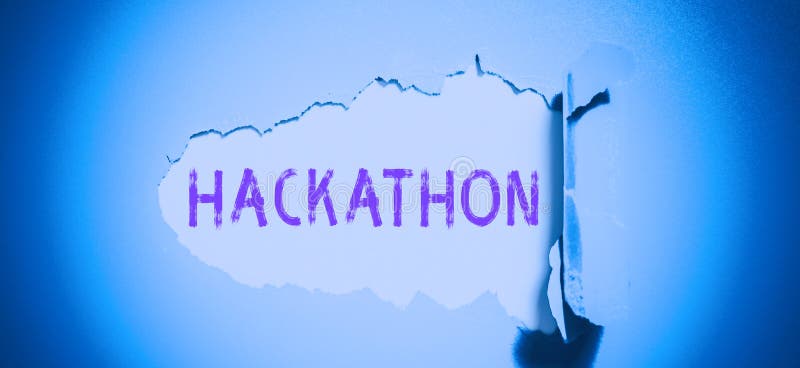 Text Showing Inspiration Hackathon. Business Concept Event Where Large ... Text Showing Inspiration Hackathon. Business Concept Event Where Large ...