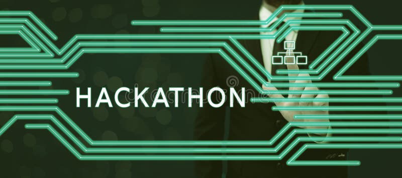 Text Showing Inspiration Hackathon. Concept Meaning Event Where Large ... Text Showing Inspiration Hackathon. Concept Meaning Event Where Large ...