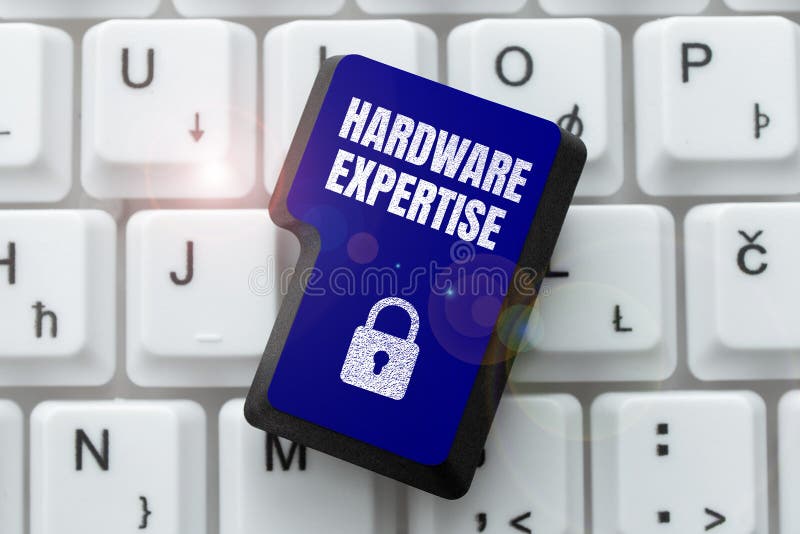 Text Showing Inspiration Hardware Expertise. Business Overview Machines ...