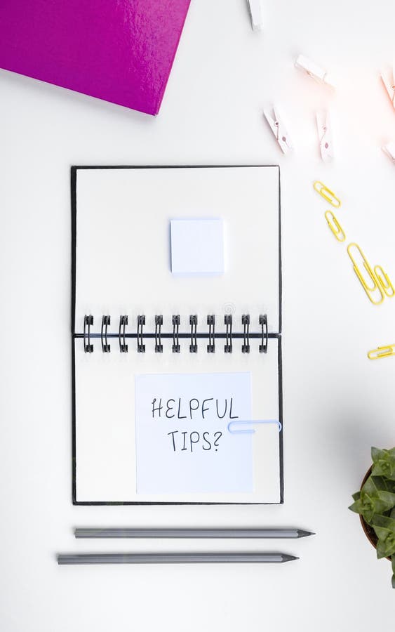 Text Showing Inspiration Helpful Tips. Business Idea Advices Given To ... Text Showing Inspiration Helpful Tips. Business Idea Advices Given To ...