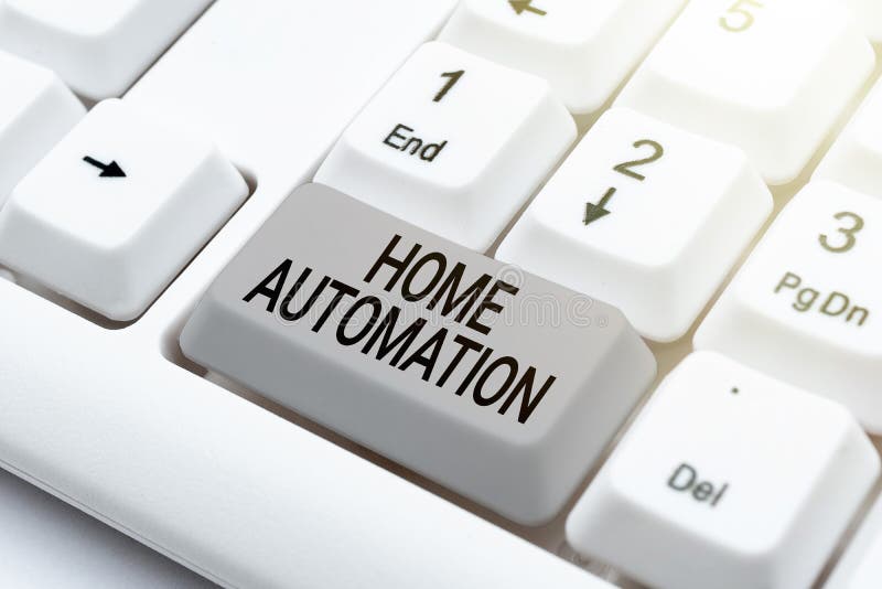 Text Showing Inspiration Home Automation. Word for Home Solution that ...