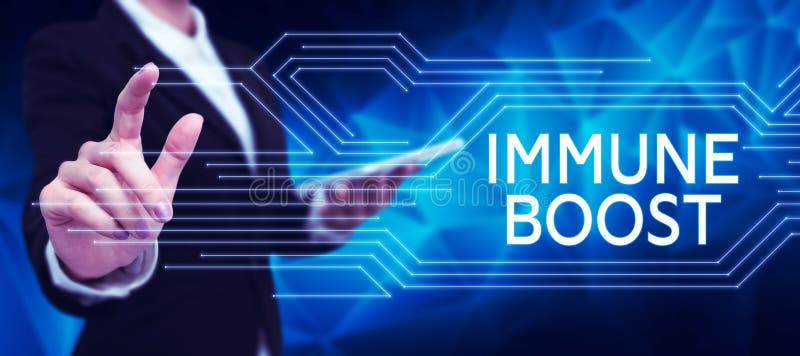 Sign Displaying Immune Boost. Internet Concept Being Able To Resist a ... Sign Displaying Immune Boost. Internet Concept Being Able To Resist a ...
