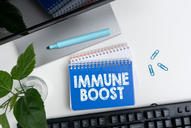 Text Showing Inspiration Immune Boost. Word Written on Being Able To ... Text Showing Inspiration Immune Boost. Word Written on Being Able To ...