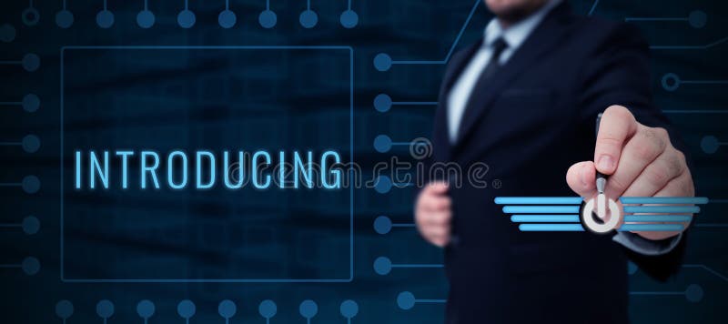 Text Showing Inspiration Introducing. Business Approach Presenting a ...