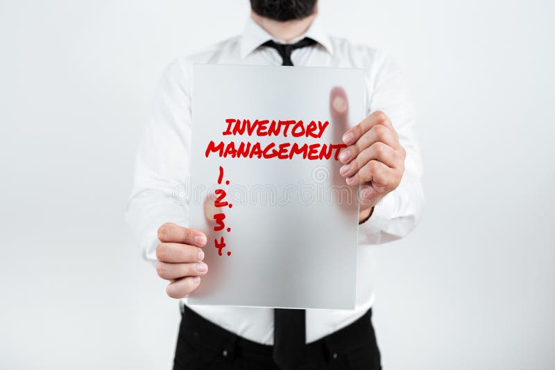 Sign Displaying Inventory Management. Business Concept Overseeing ... Sign Displaying Inventory Management. Business Concept Overseeing ...
