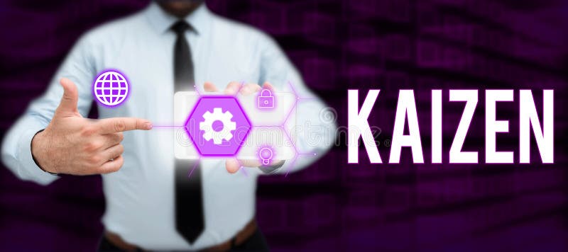 Text Showing Inspiration Kaizen. Business Idea a Japanese Business ... Text Showing Inspiration Kaizen. Business Idea a Japanese Business ...