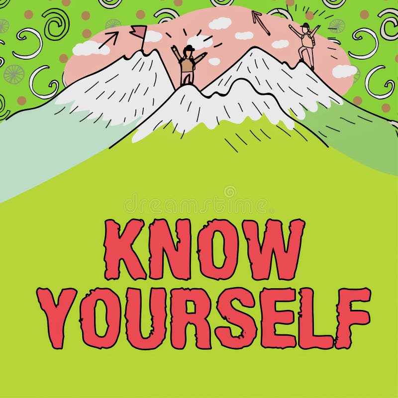Text Showing Inspiration Know Yourself. Business Concept Find You ... Text Showing Inspiration Know Yourself. Business Concept Find You ...