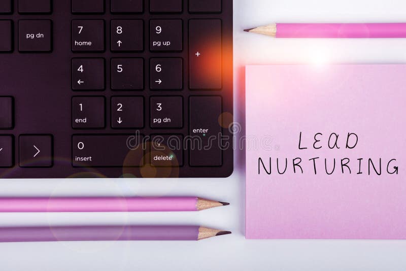 Text Showing Inspiration Lead Nurturing. Word for Method of Building a ... Text Showing Inspiration Lead Nurturing. Word for Method of Building a ...