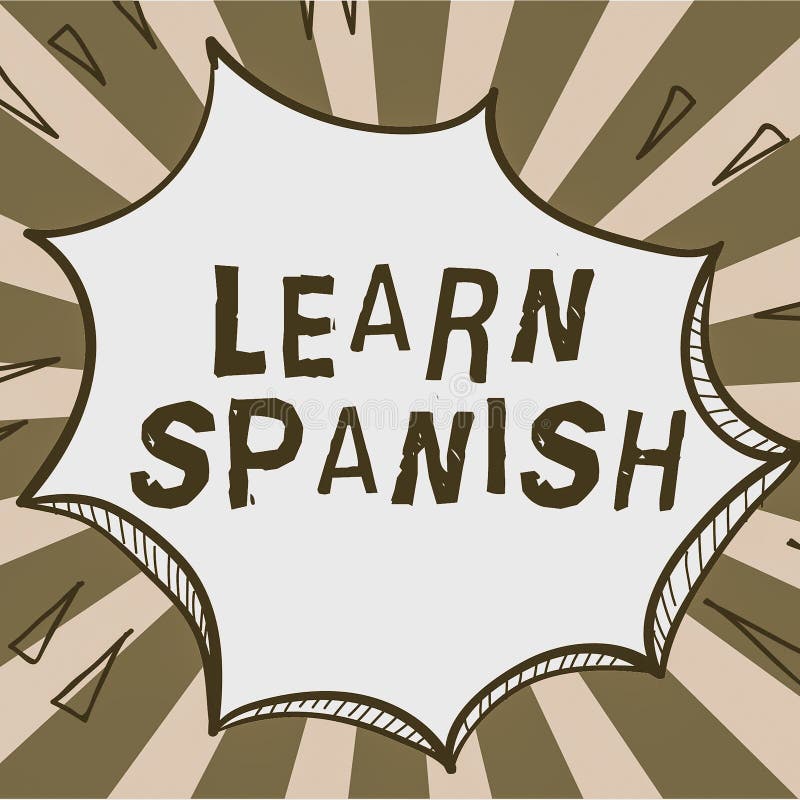 Text Showing Inspiration Learn Spanish. Concept Meaning To Train ... Text Showing Inspiration Learn Spanish. Concept Meaning To Train ...