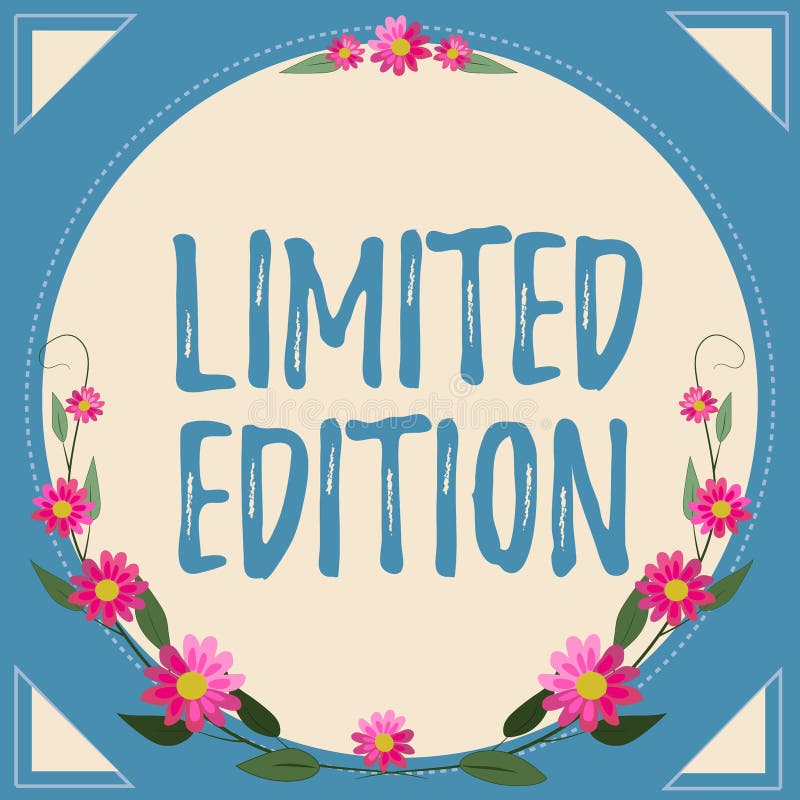 Text Showing Inspiration Limited EditionWork of Something Which is only ...