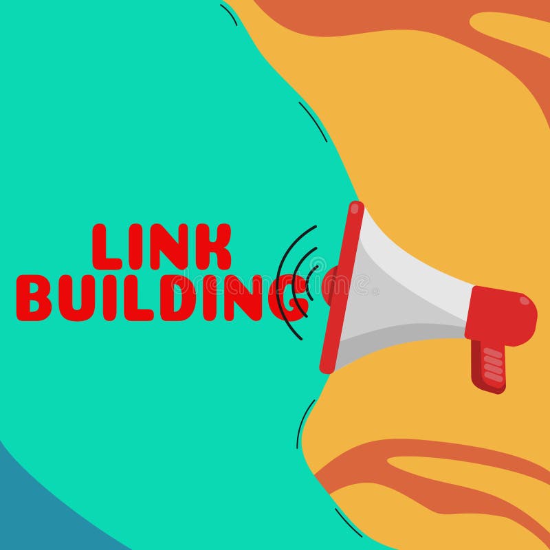 Text Showing Inspiration Link Building. Concept Meaning SEO Term ...