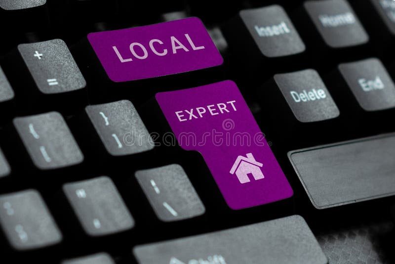 Text Showing Inspiration Local Expert. Word for Offers Expertise and ... Text Showing Inspiration Local Expert. Word for Offers Expertise and ...