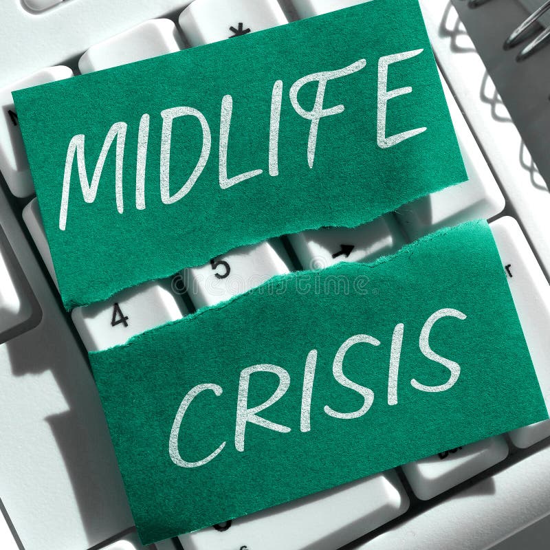 Text Showing Inspiration Midlife Crisis. Business Approach Software ... Text Showing Inspiration Midlife Crisis. Business Approach Software ...