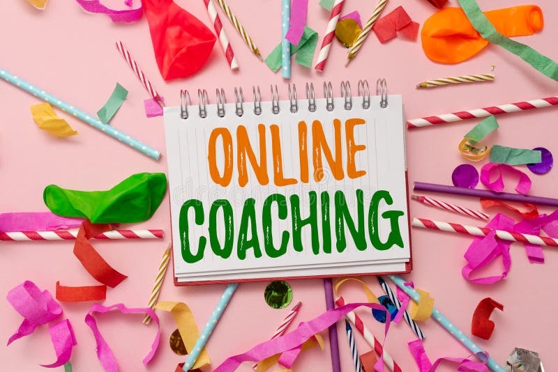 Text Showing Inspiration Online Coaching. Conceptual Photo Learning ...