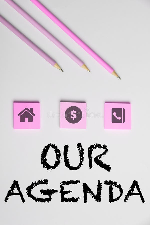 Text Showing Inspiration Our Agenda. Business Showcase Personal ... Text Showing Inspiration Our Agenda. Business Showcase Personal ...