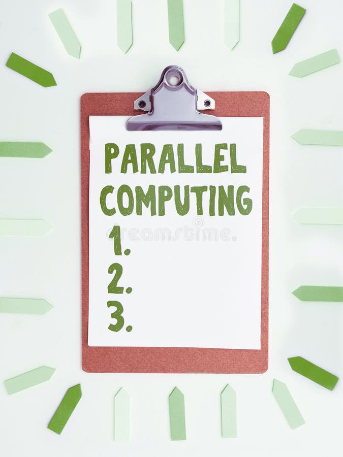Text Showing Inspiration Parallel Computing. Business Approach ... Text Showing Inspiration Parallel Computing. Business Approach ...