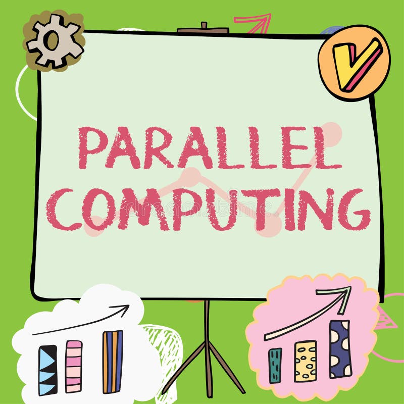 Text Caption Presenting Parallel Computing. Business Idea Simultaneous ... Text Caption Presenting Parallel Computing. Business Idea Simultaneous ...