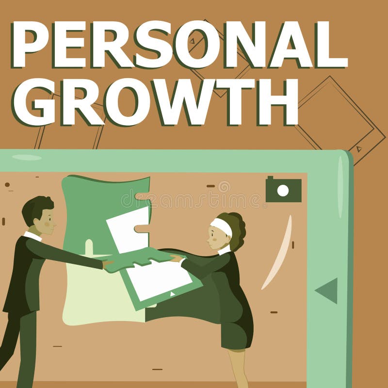 Text Showing Inspiration Personal Growth. Business Overview Ongoing ...