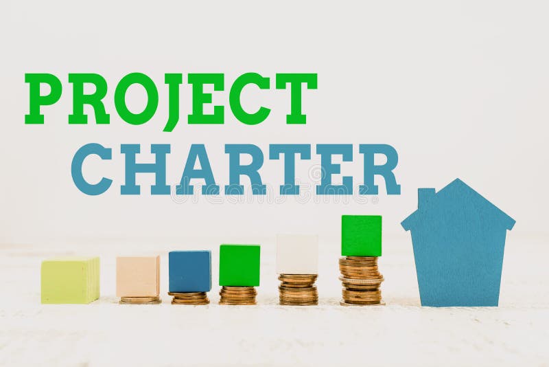 Text Showing Inspiration Project Charter. Concept Meaning Typically ...