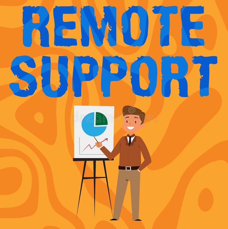Text Showing Inspiration Remote Support. Business Concept Help Endusers ... Text Showing Inspiration Remote Support. Business Concept Help Endusers ...