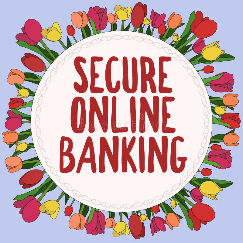 Sign Displaying Secure Online Banking. Internet Concept Protect Digital ... Sign Displaying Secure Online Banking. Internet Concept Protect Digital ...
