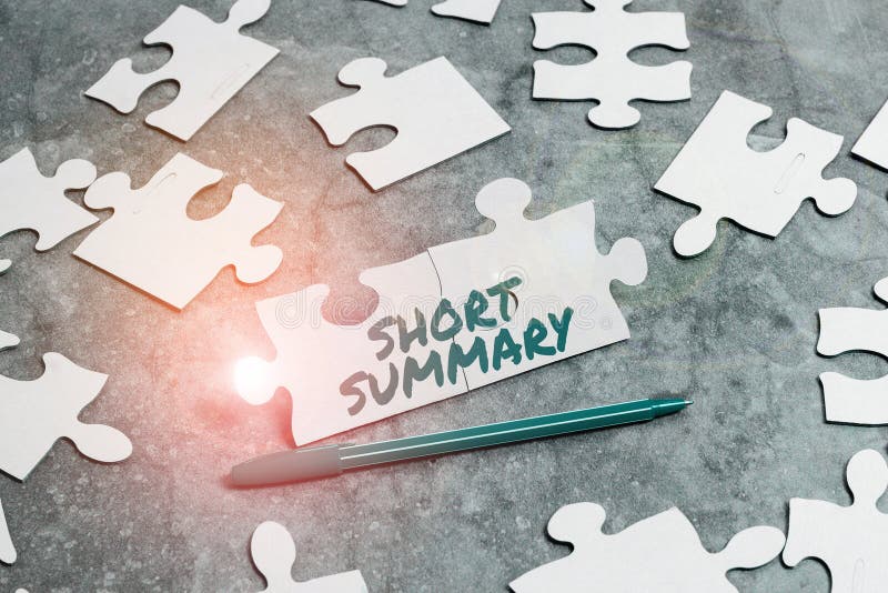 Text Showing Inspiration Short Summary. Business Showcase Brief ... Text Showing Inspiration Short Summary. Business Showcase Brief ...