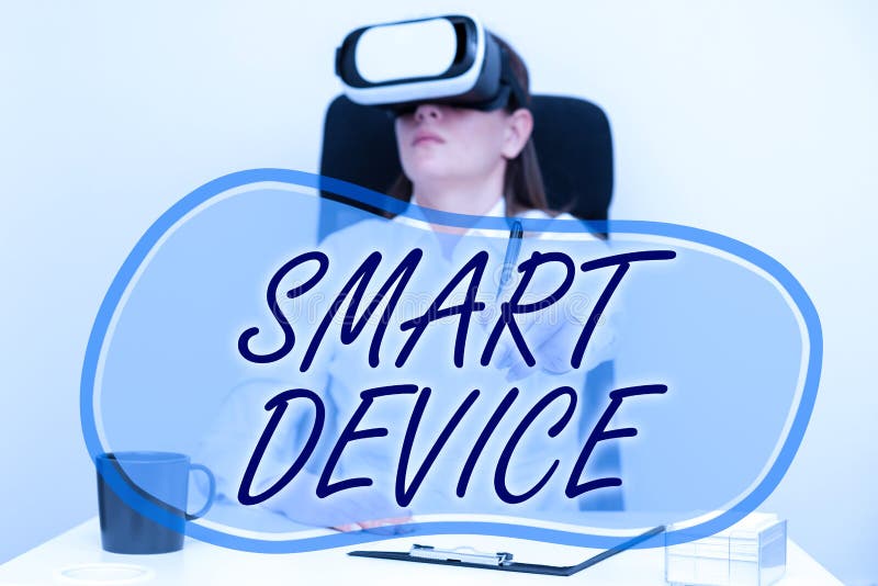 Text Showing Inspiration Smart Device. Internet Concept Electronic ...