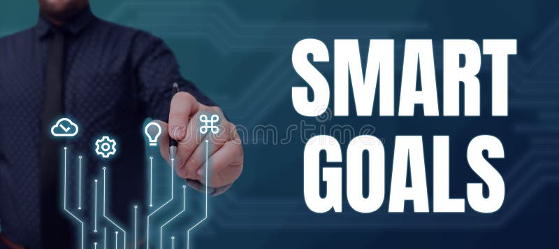 Text Showing Inspiration Smart Goals. Business Approach Mnemonic Used ...