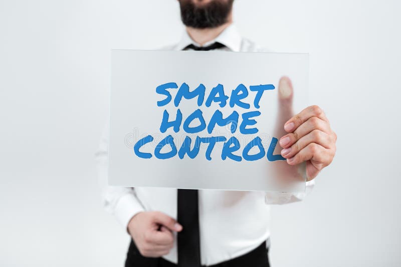 Sign Displaying Smart Home Control. Business Overview Internet of ... Sign Displaying Smart Home Control. Business Overview Internet of ...