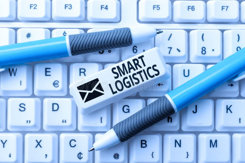 Text Showing Inspiration Smart Logistics. Business Idea Integration of ...