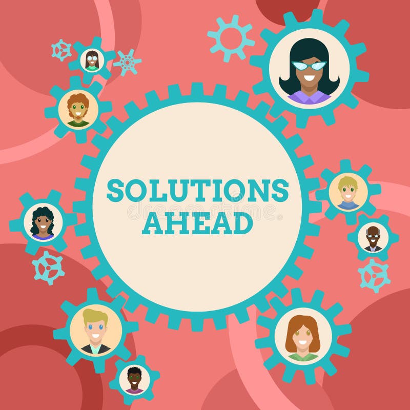 Solutions Ahead Stock Illustrations – 313 Solutions Ahead Stock ...