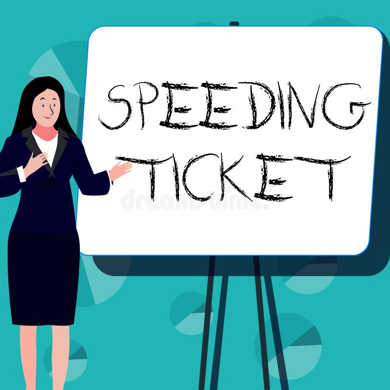 Text Showing Inspiration Speeding Ticket. Word Written on Psychological ...